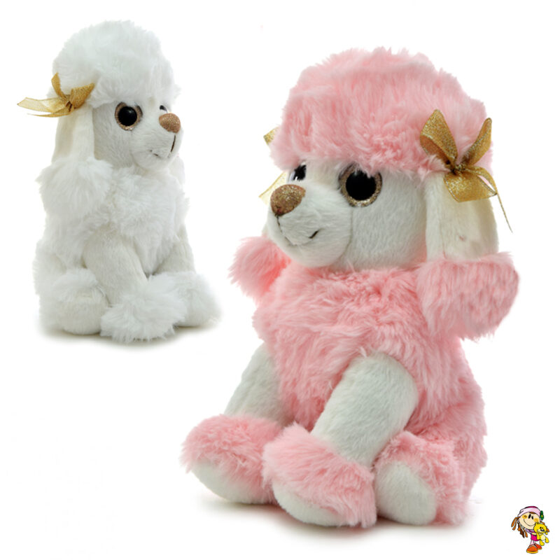 Perro caniche de peluche 25 cm - Olis Place Peluches