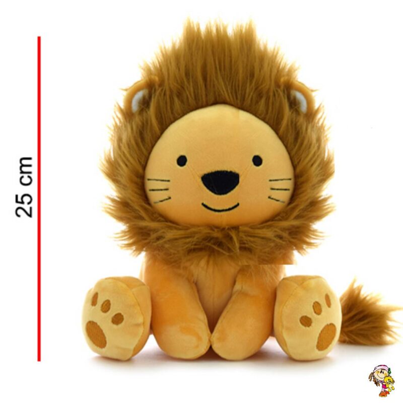León de peluche soft kawaii - Olis Place Peluches