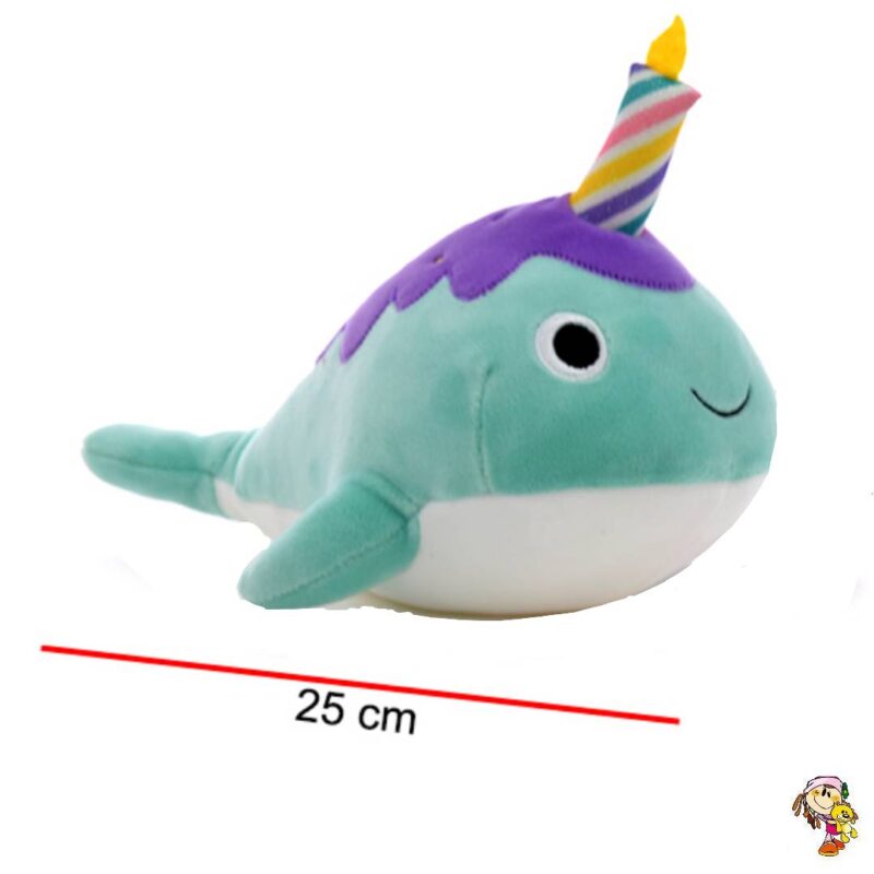 Ballena de peluche super suave Kawaii - Olis Place Peluches