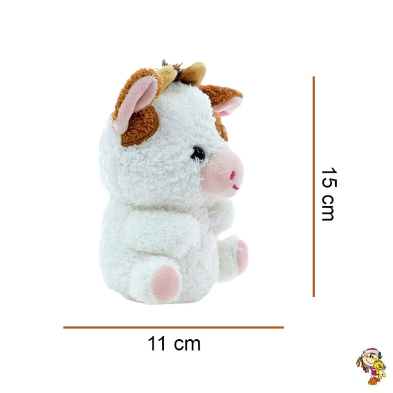 Vaca Pollito Chancho Oveja de peluche 15 cm - Olis Place Peluches